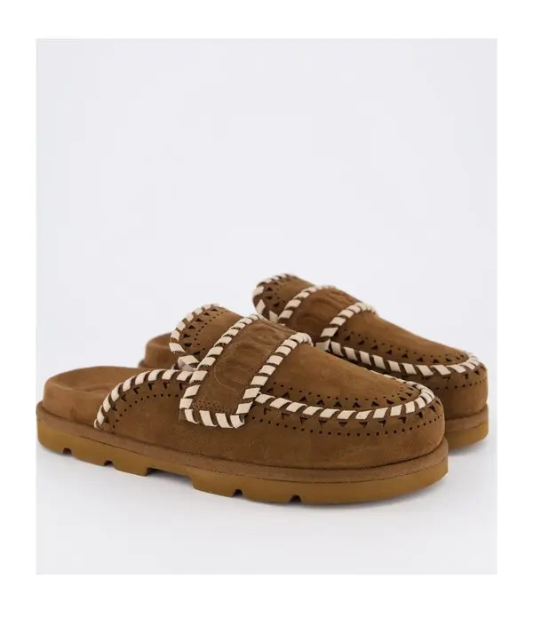 Mou Slingback Mules - Brown