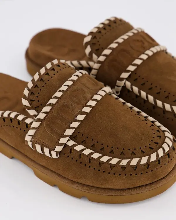 Mou Slingback Mules - Brown