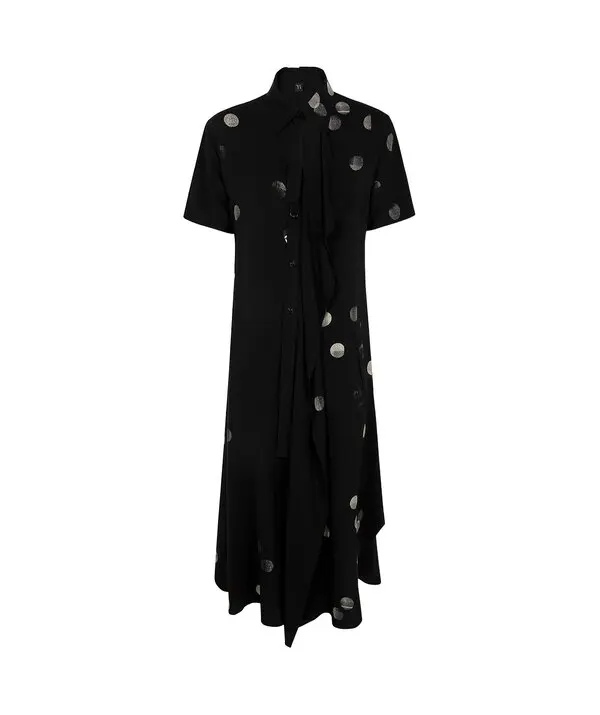 Y’s Polka Dot Short Sleeve Dress