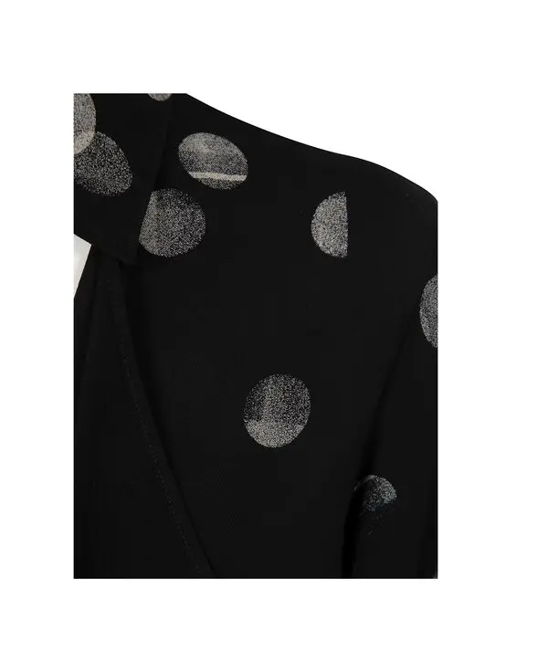Y’s Polka Dot Short Sleeve Dress