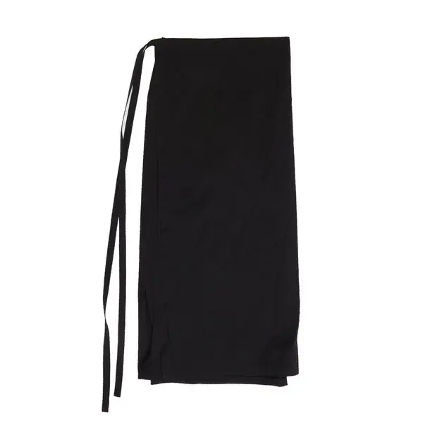 THE ROW Maxi Apron Skirt With Long Waist Straps