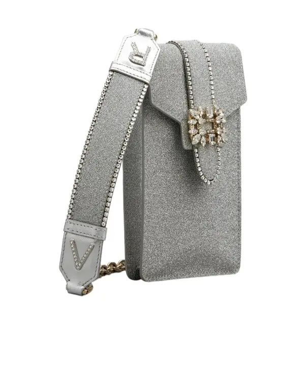 ROGER VIVIER Miss Vivier Pocket Phone Holder