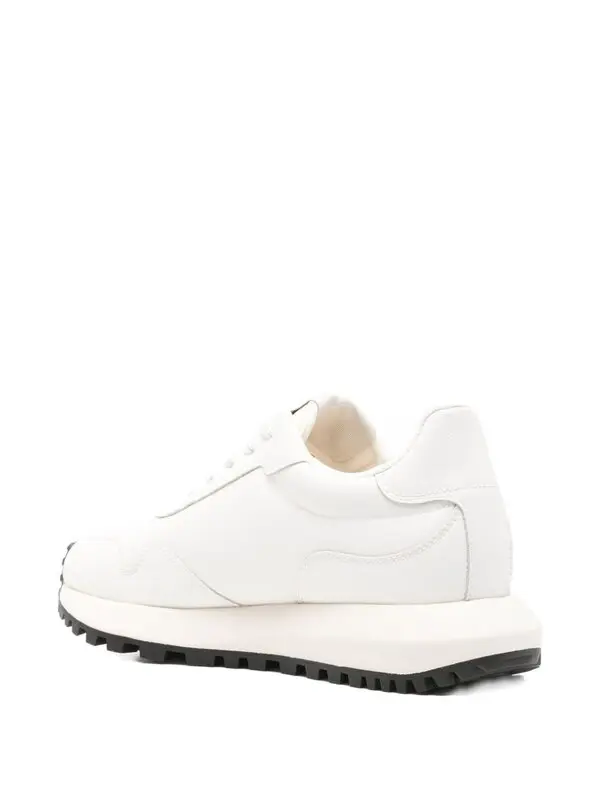 Emporio Armani Logo Plaque Lace-up Sneakers
