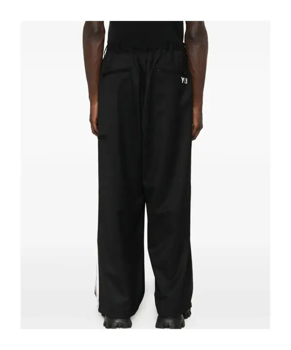 Y3 Refined Wool Straight Leg Pants