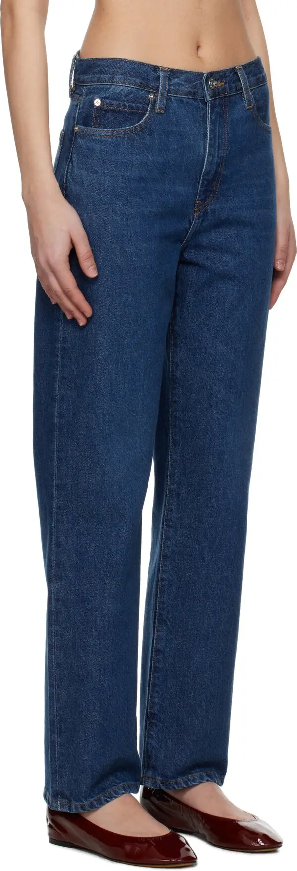 FRAME Le Jane Ankle Jeans In Dark Wash
