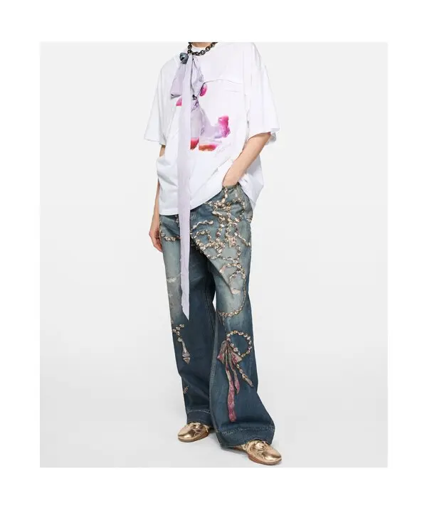 Acne Studios Graphic T-shirt - Light White
