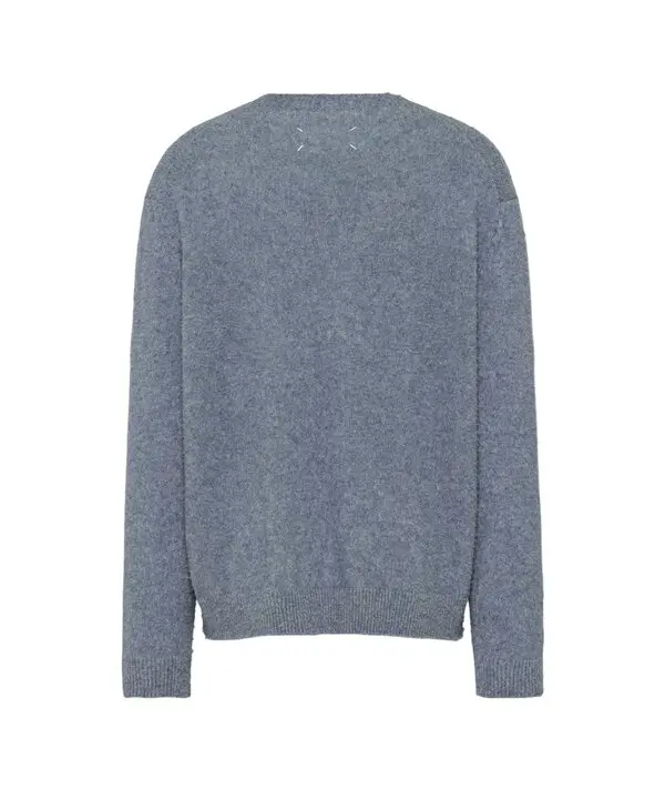 MAISON MARGIELA Distressed V-neck Jumper
