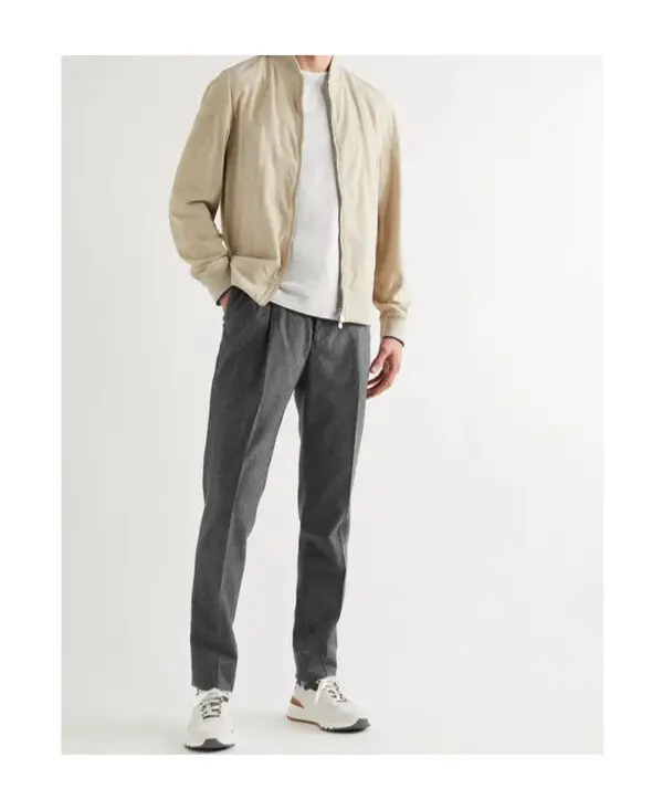 Brunello Cucinelli Drawstring Trousers - Grey