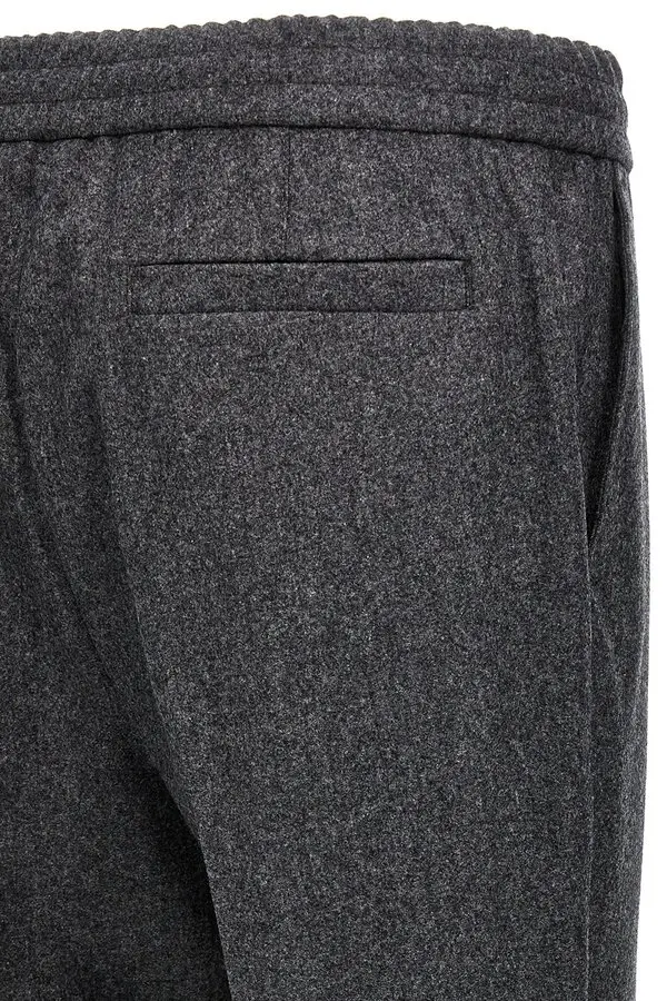Brunello Cucinelli Drawstring Trousers - Grey