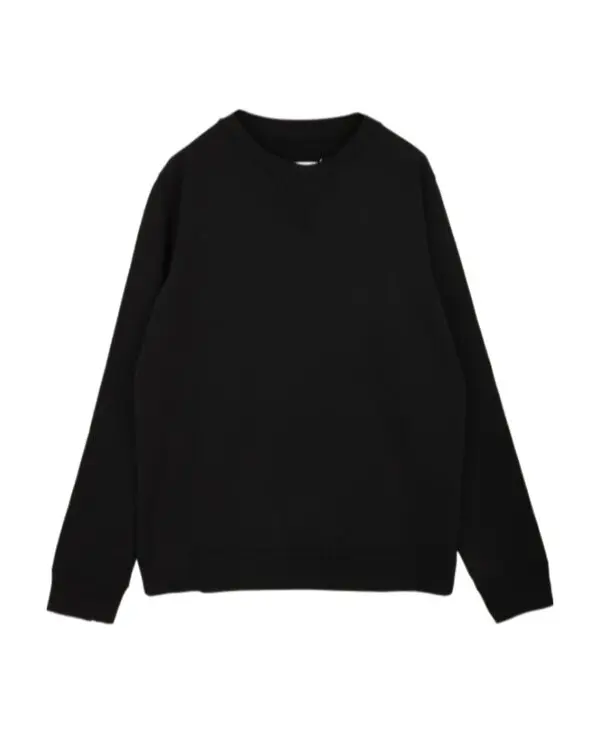 MAISON MARGIELA Round Collar Long Sleeve Sweater With Ribbed Hem