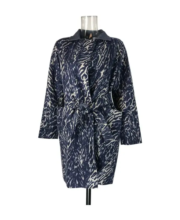 Max Mara Double-sided Lace-up Coat