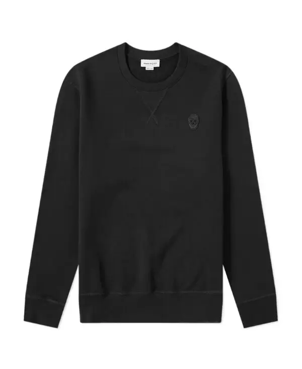Alexander McQueen Round Neck Long Sleeve Sweater