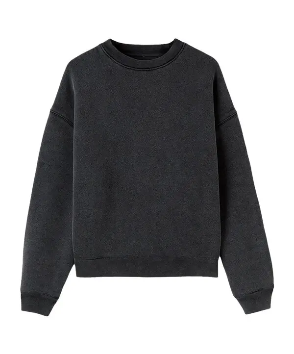 Axel Arigato Typo-embroidered Crewneck Sweatshirt - Black