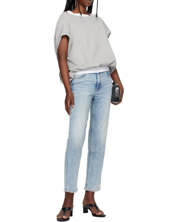 RAG  BONE Rag & Bone Harlow Ankle Straight Jeans