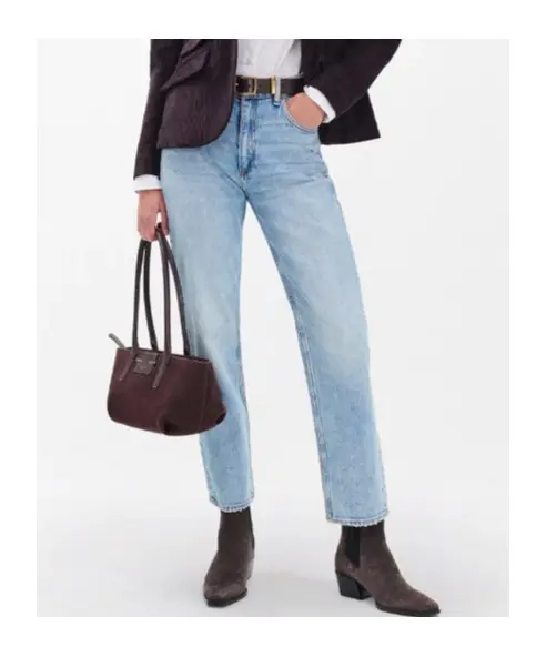 RAG  BONE Rag & Bone Harlow Ankle Straight Jeans