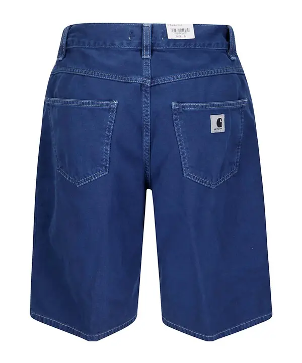 Carhartt Work In Progress Brandon Twill Denim Shorts - Blue