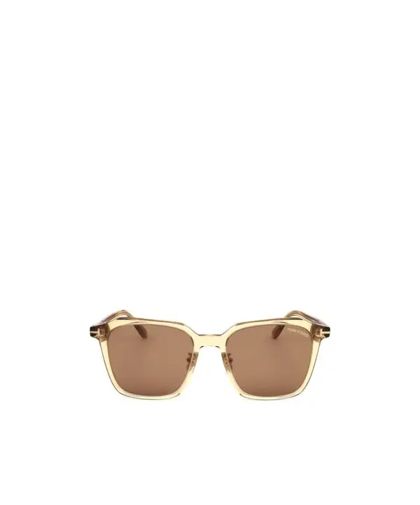 TOM FORD Geometric Sunglasses - Brown