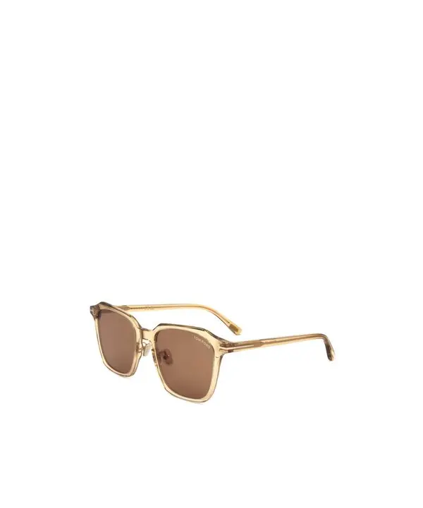 TOM FORD Geometric Sunglasses - Brown