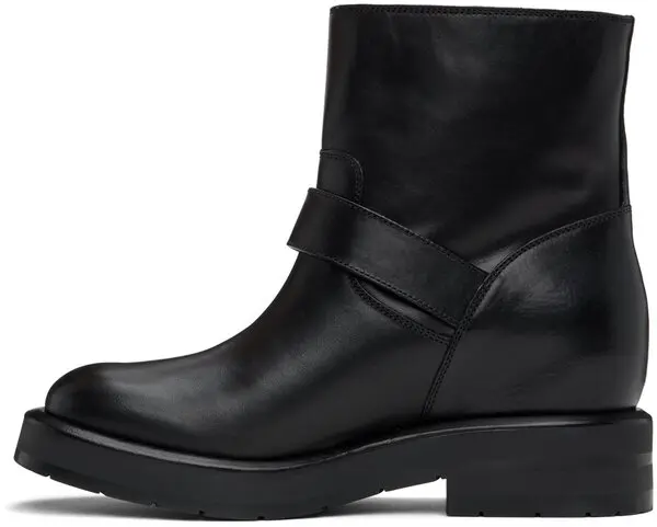 Chloé Coddington Ankle Boots With Buckle Detail - Black