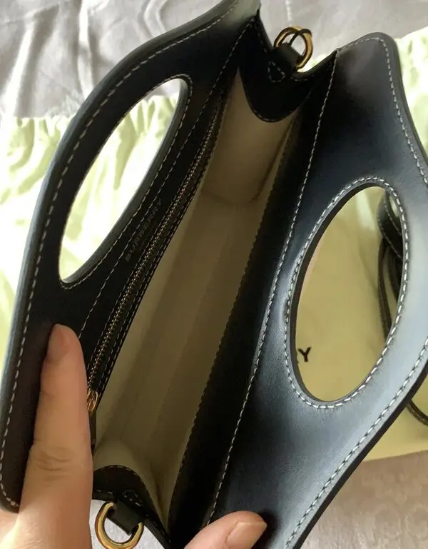 Burberry Mini Logo Stamp Tote Bag
