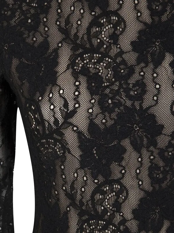 Zimmermann Lace Bodysuit - Black