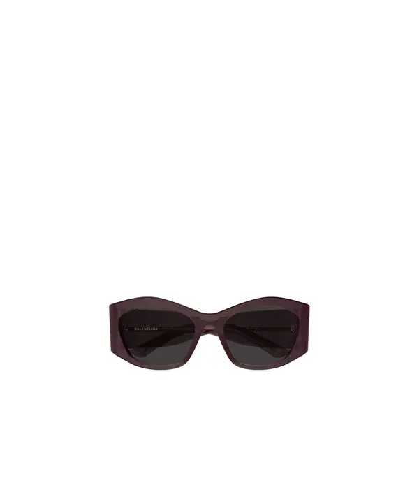Balenciaga Rectangular Frame Sunglasses - Black