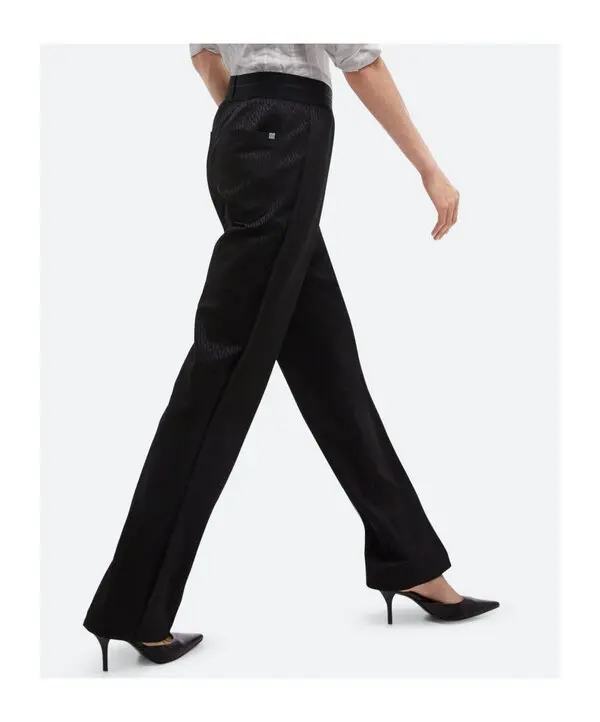 Helmut Lang Logo Jacquard Trousers