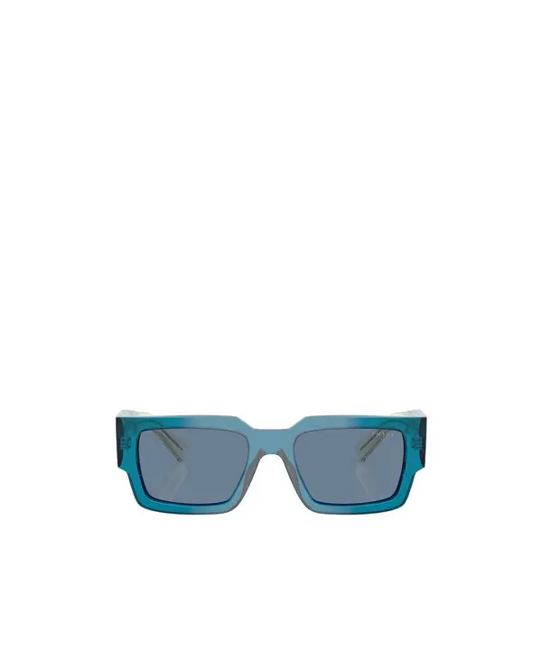 Prada Rectangle Frame Sunglasses - Blue