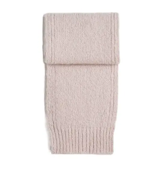 JIL SANDER Logo-patch Knitted Scarf