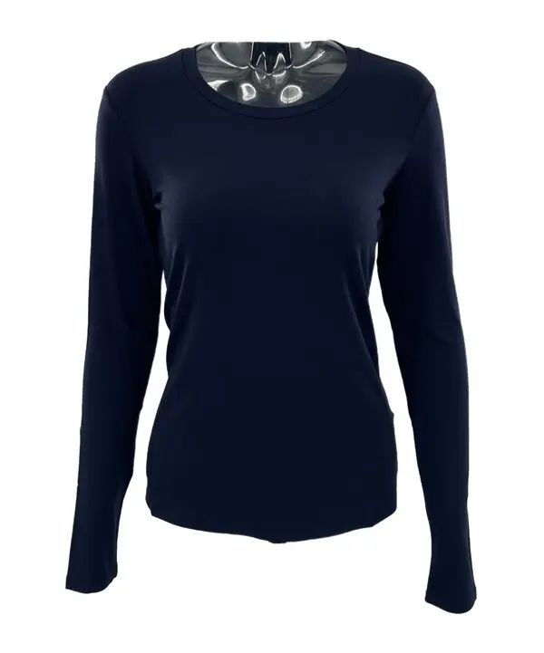 Max Mara Round Neck Long Sleeve T-shirt