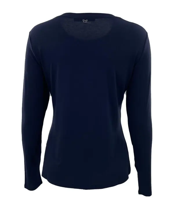Max Mara Round Neck Long Sleeve T-shirt