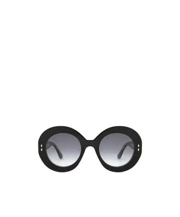 Isabel Marant Étoile Joany Round Frame Sunglasses - Black