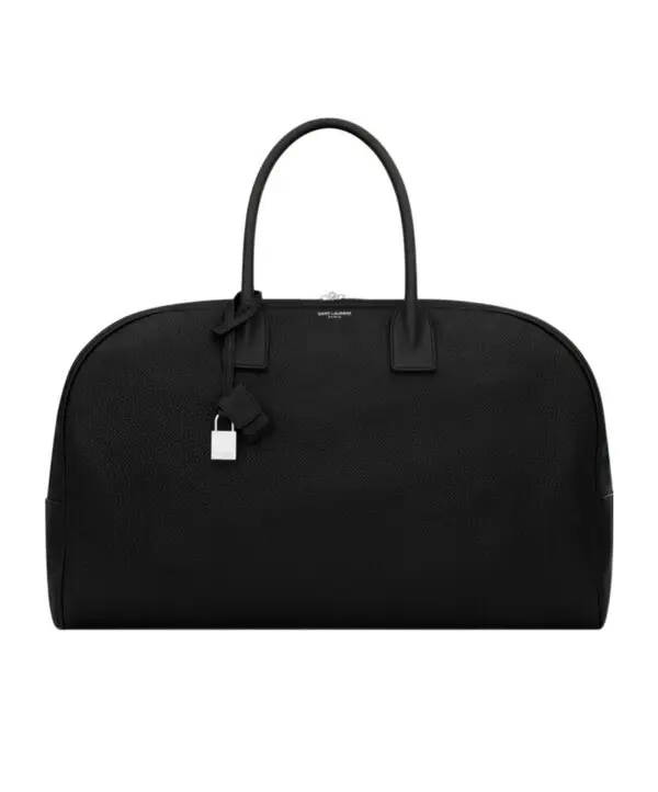 Saint Laurent Bowling Zip-up Duffle Bag - Black