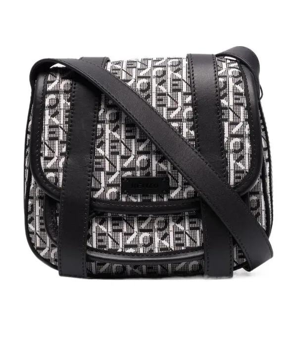 Kenzo Small Jacquard Messenger Bag