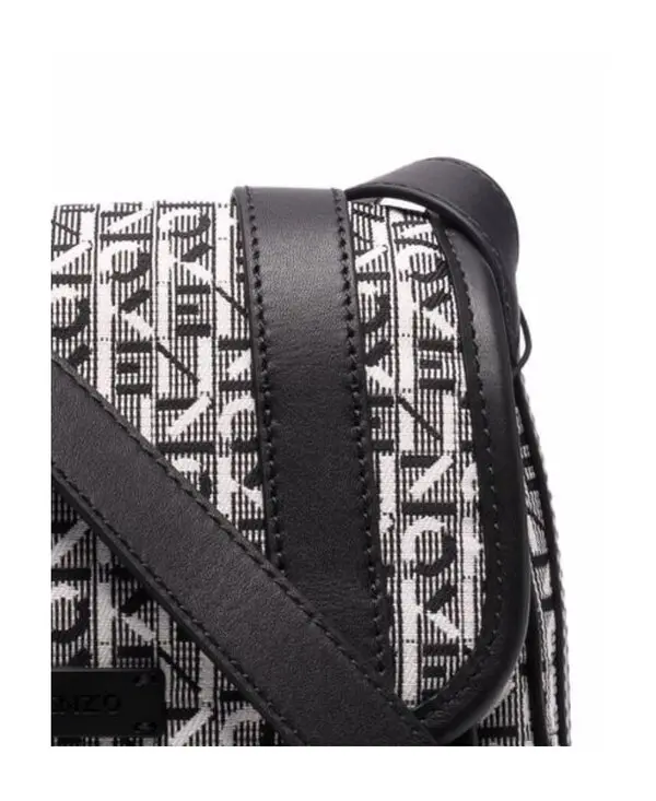 Kenzo Small Jacquard Messenger Bag