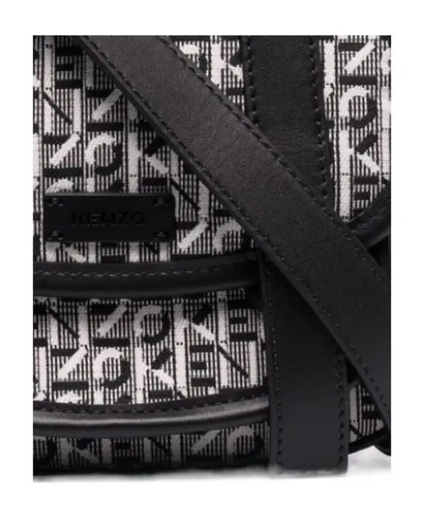 Kenzo Small Jacquard Messenger Bag