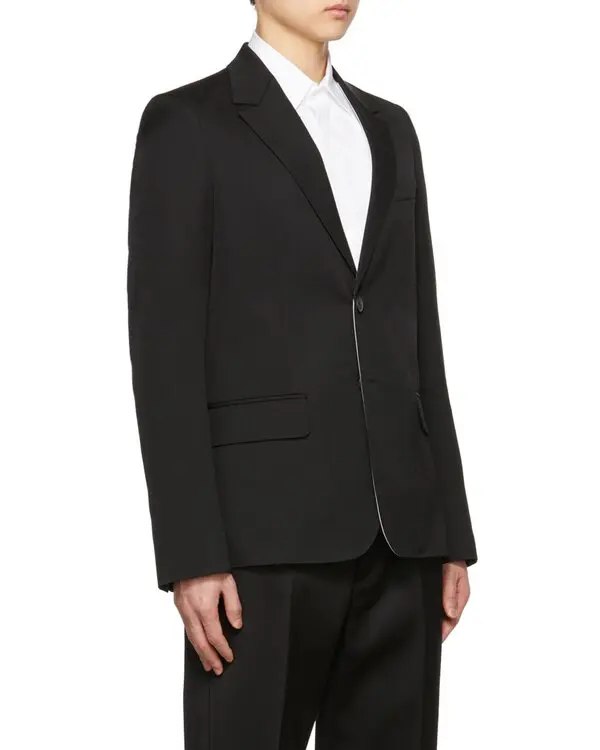 Valentino Garavani Logo Blazer - Black