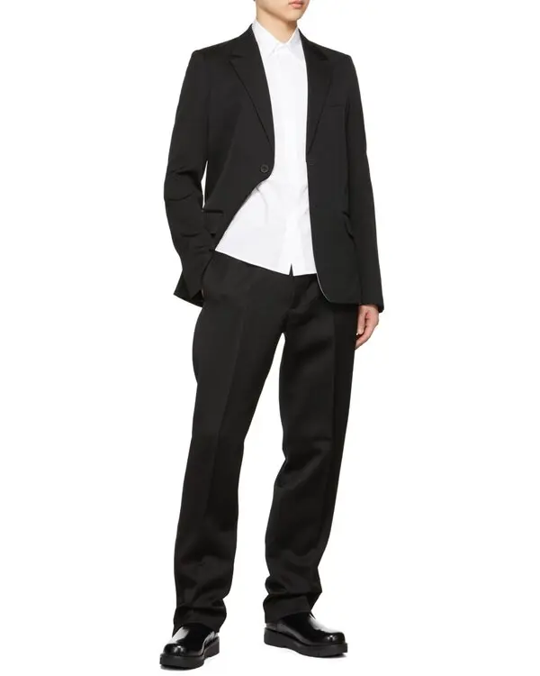 Valentino Garavani Logo Blazer - Black