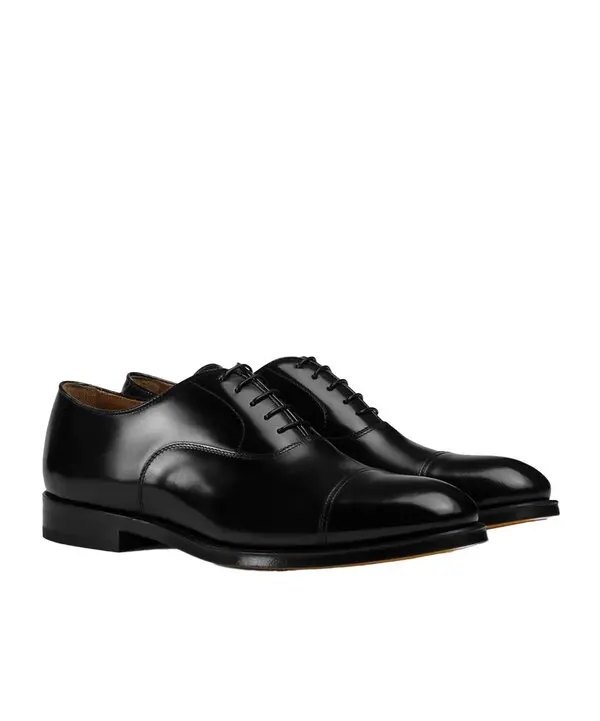 DOUCAL'S Round Toe Lace-up Formal Shoes