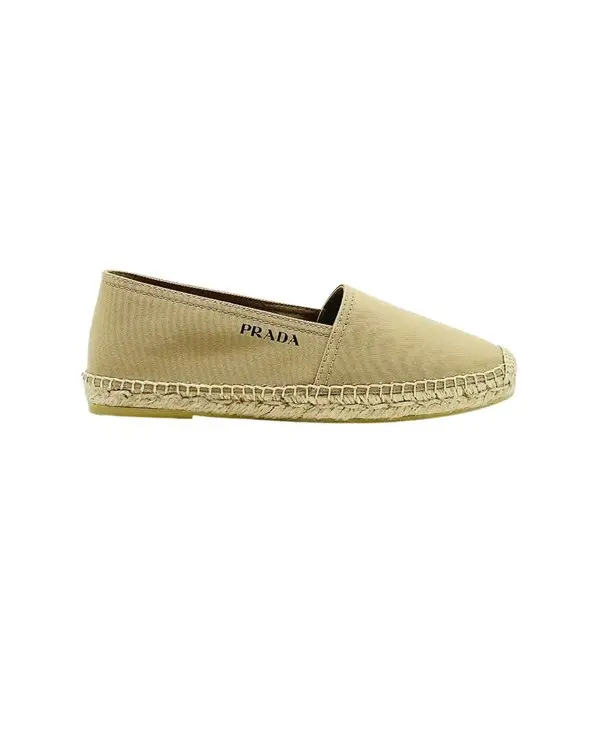 Prada Logo Espadrille Slip-ons