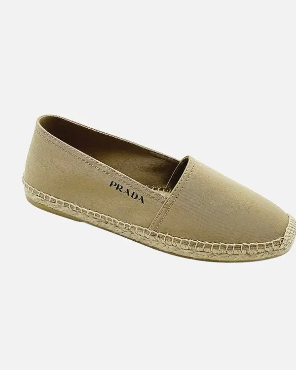 Prada Logo Espadrille Slip-ons