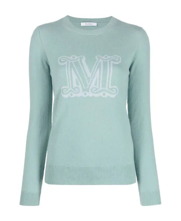 Max Mara Round Neck Long Sleeve Sweater