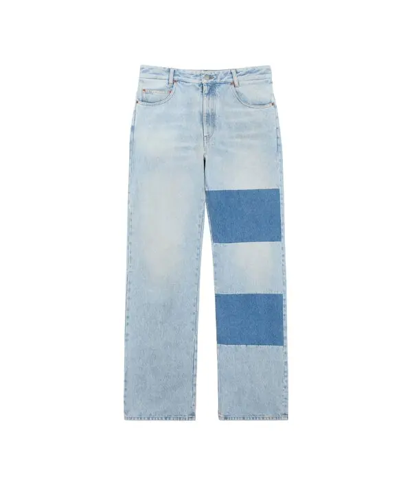MAISON MARGIELA Patchwork Jeans - Blue