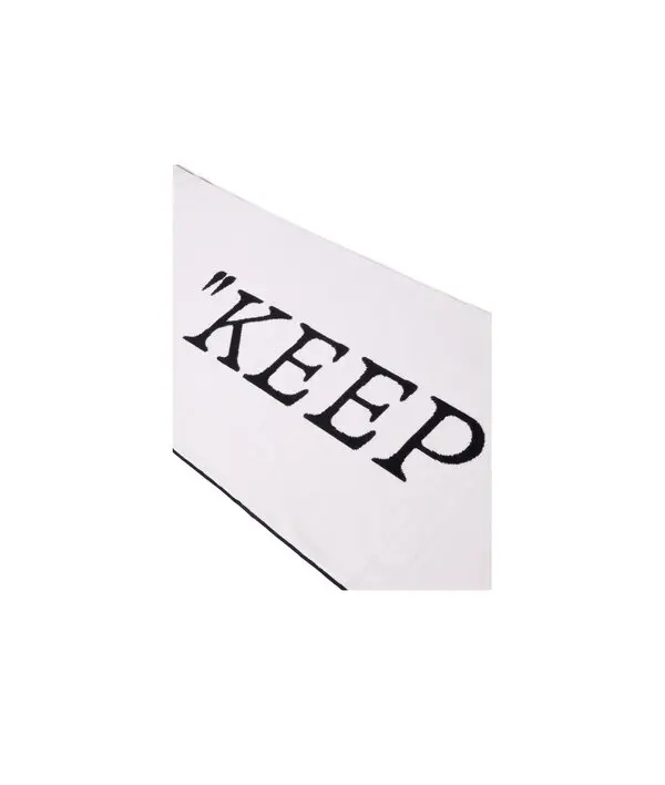 Off-White Keep Warm Scarf - Black