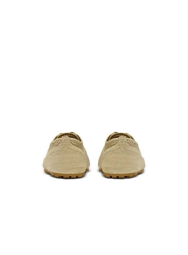Balmain Racer 45 Macramé Low-top Sneakers - Beige