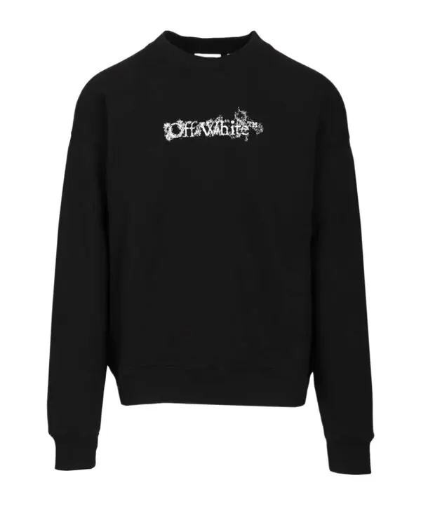 Off-White Heraldic Arrow Crewneck Sweatshirt - Black