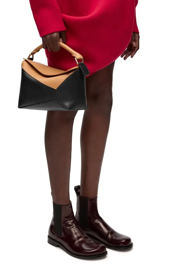Loewe Anagram Embossed Small Puzzle Bag