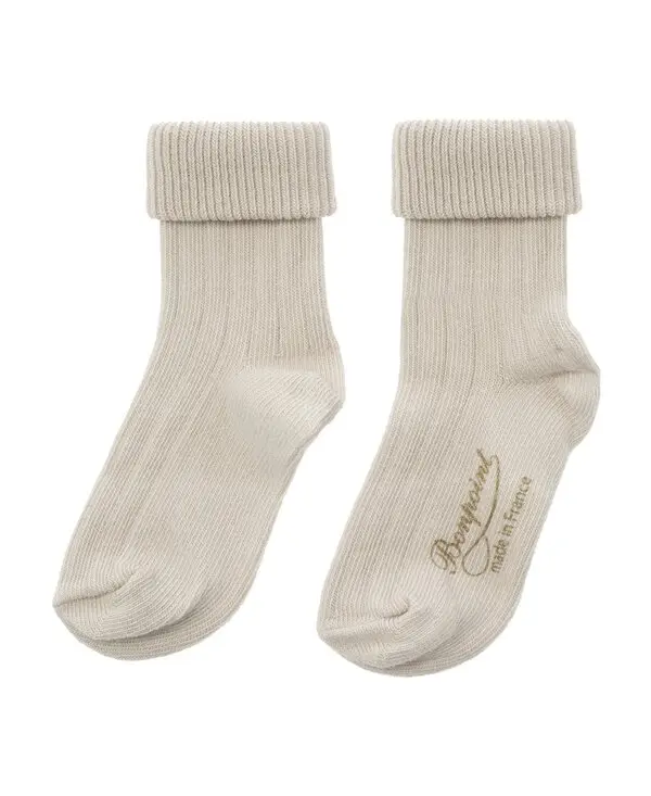 Bonpoint Seven Pairs Of Logo Embellished Crew Socks