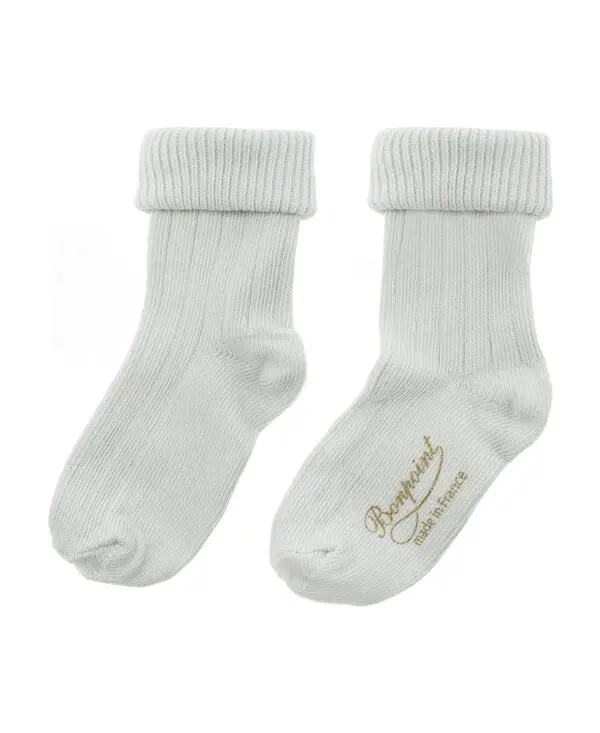 Bonpoint Seven Pairs Of Logo Embellished Crew Socks