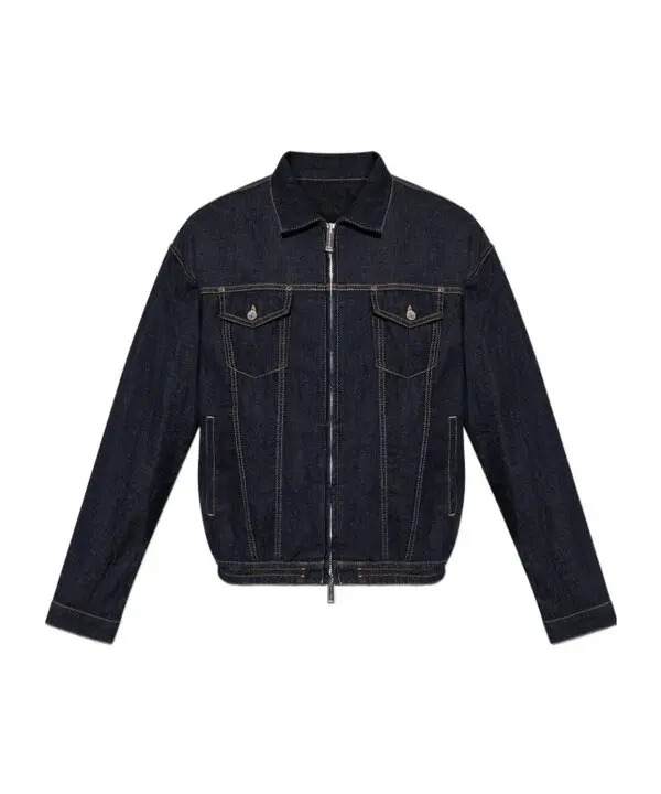 Dsquared2 Zip-up Denim Jacket